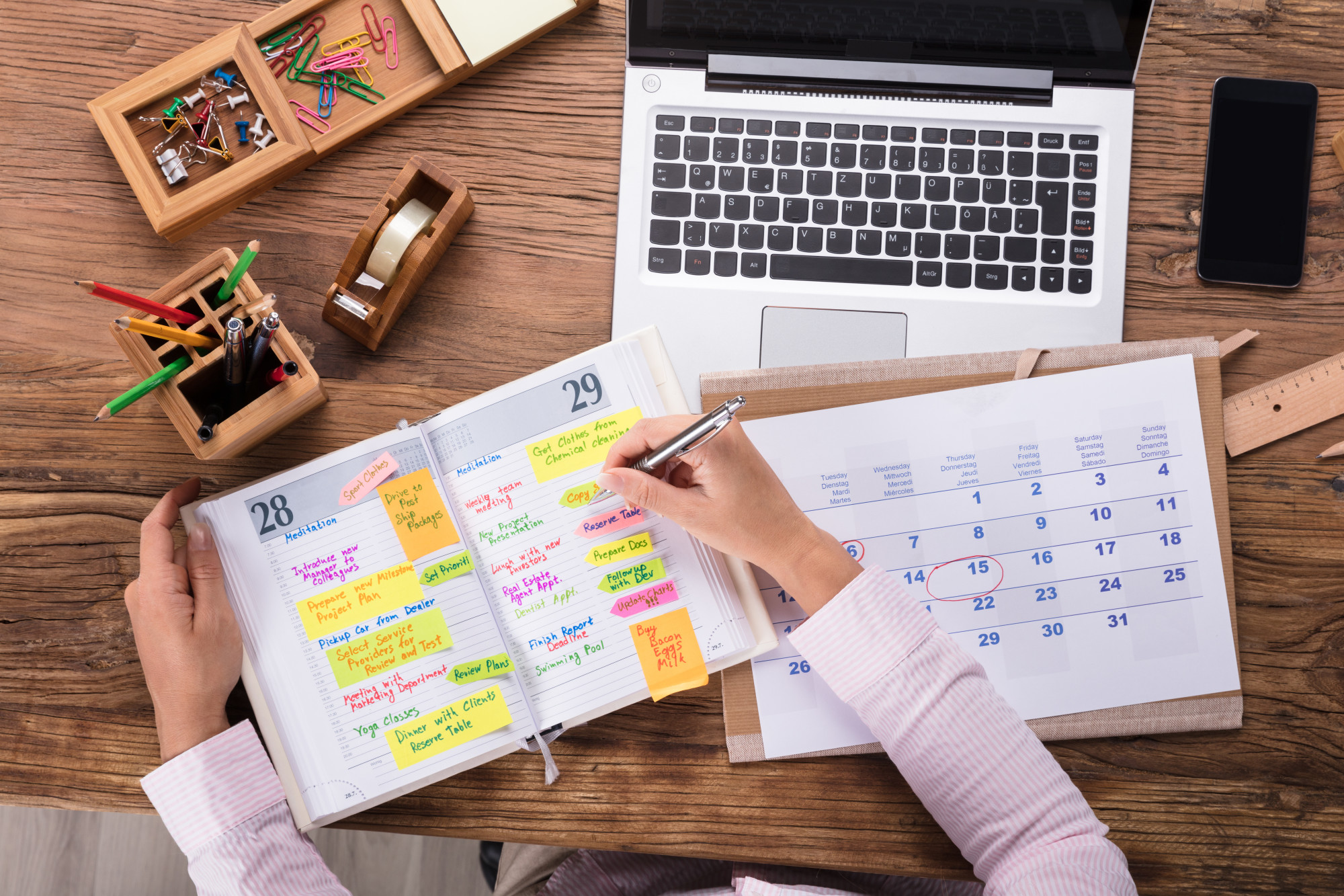 5 Tips On How To Make A Schedule And Stick To It Once And For All Budget And The Bees